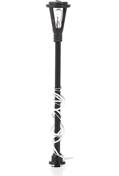 Delrey Maket Bahçe Sokak Lambası 1/100 Tekli x 3'lü Delrey Maket Bahçe Sokak Lambası 1/100 Tekli x 3'lü