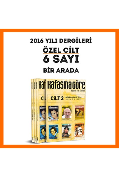 Kafasına Göre Dergi 2016 Yılı - Özel Cilt - 2