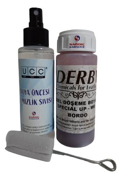 Derby Bordo Döşeme Boyası ve Boya Öncesi Temizleme Sıvısı Derby Bordo Döşeme Boyası ve Boya Öncesi Temizleme Sıvısı