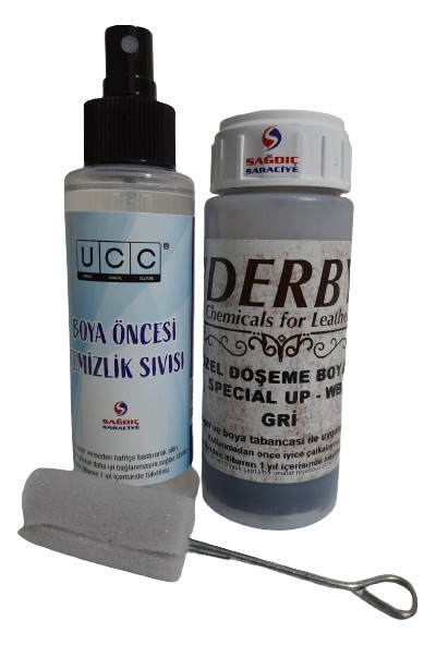 Derby Gri Döşeme Boyası ve Boya Öncesi Temizleme Sıvısı