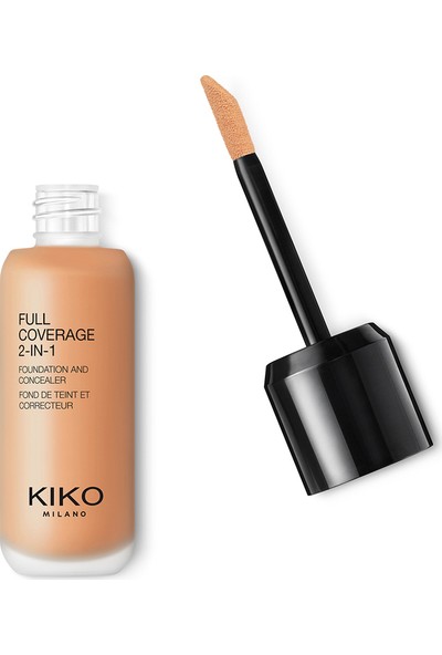 Kiko Full Coverage 2 In 1 Fondöten & Concealer 10-N 40 Kiko Full Coverage 2 In 1 Fondöten & Concealer 10-N 40