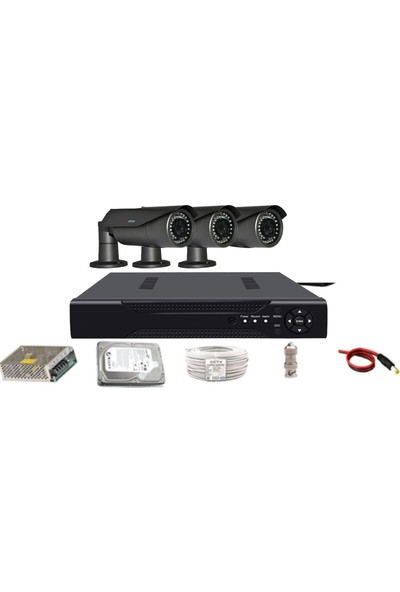 Sony 3'lü 5mp Lens Ahd Full Paket Güvenlik Kamerası Sony 3'lü 5mp Lens Ahd Full Paket Güvenlik Kamerası