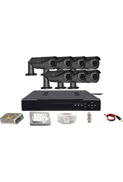 Sony 7'li 5mp Lens Ahd Full Paket Güvenlik Kamerası Sony 7'li 5mp Lens Ahd Full Paket Güvenlik Kamerası