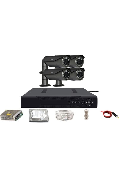 Sony 4'lü 5mp Lens Ahd Full Paket Güvenlik Kamerası Sony 4'lü 5mp Lens Ahd Full Paket Güvenlik Kamerası