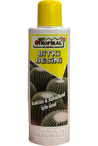 Tropikal Kaktüs ve Sukulent Için Özel Bitki Besini 225 ml Tropikal Kaktüs ve Sukulent Için Özel Bitki Besini 225 ml