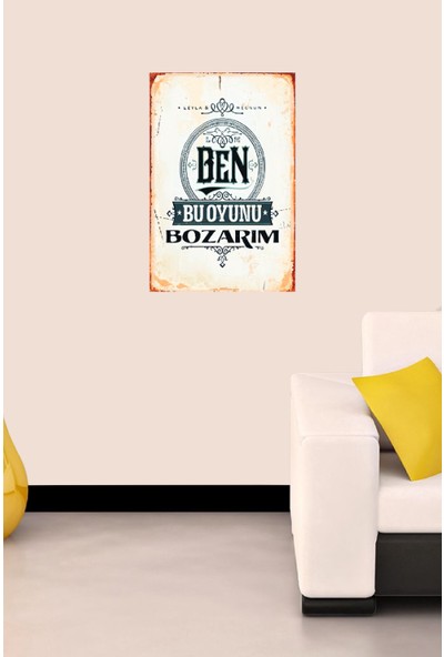 Webcenter Ben Bu Oyunu Bozarım Leyla ile Mecnun Vintage Ahşap Poster Webcenter Ben Bu Oyunu Bozarım Leyla ile Mecnun Vintage Ahşap Poster