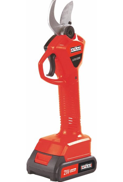 Attlas Es 2101 Akülü Budama Makası 18 V 2 Amper Kömürsüz Motor Attlas Es 2101 Akülü Budama Makası 18 V 2 Amper Kömürsüz Motor