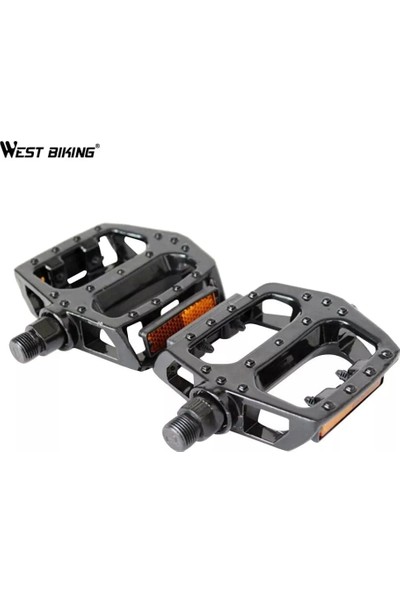 West Biking Çivili, Alüminyum Platform Bisiklet Pedalı