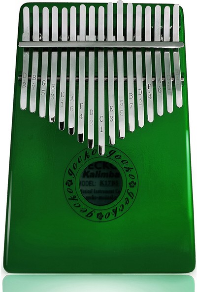 Gecko Kalimba K17B Renkli 17 Tuşlu C Tone Kalimba Gecko Kalimba K17B Renkli 17 Tuşlu C Tone Kalimba
