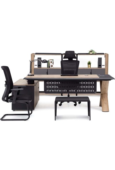 Uzay Ofis Ritim Üst Yönetici Takımı - Tambur - Siyah Uzay Ofis Ritim Üst Yönetici Takımı - Tambur - Siyah