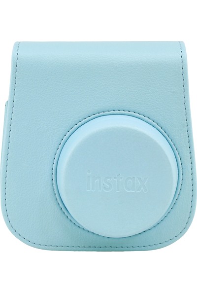 Fujifilm Instax Mini 9 Açık Mavi Deri Çanta Fujifilm Instax Mini 9 Açık Mavi Deri Çanta