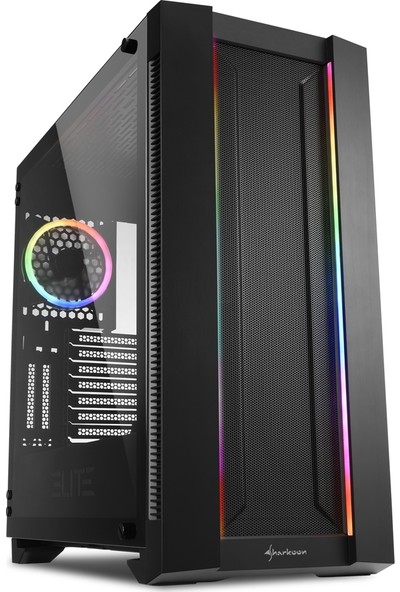 Sharkoon Elite Shark CA200M Midi ATX Bilgisayar Kasa Sharkoon Elite Shark CA200M Midi ATX Bilgisayar Kasa