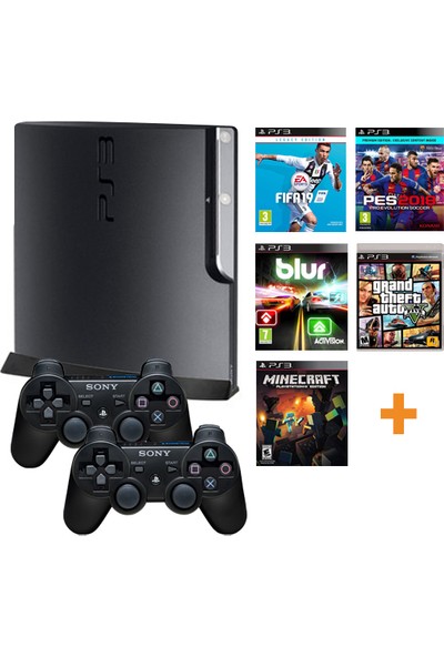 Sony Playstation 3 + 24 Oyun