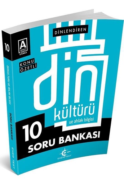 Ekertest Yayınları 10. Sınıf Dinlendiren Din Kültürü Soru Bankası