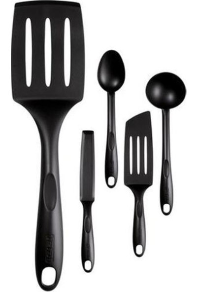 Tefal K001A585 Simplissima 5 Parça Pişirme Aksesuarı Seti [ Siyah ] - 2100118737