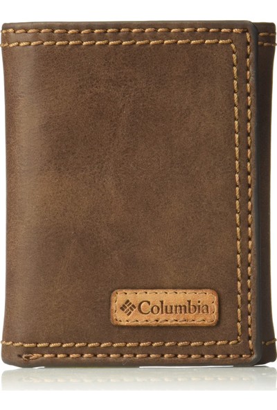 Columbia 3 Katlı Erkek Deri Cüzdan - Kahverengi (Yurt Dışından)