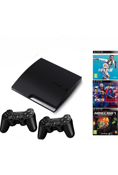 Sony Playstation 3 160 GB 2'li Kol 20 Adet Dijital Oyun (İthalatçı Garantili) Sony Playstation 3 160 GB 2'li Kol 20 Adet Dijital Oyun (İthalatçı Garantili)