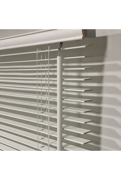Glory Blinds Ahşap Jaluzi 25 mm Beyaz