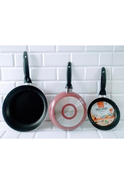 Cem Pratiko 3'lü Tava Seti(18+22+26)