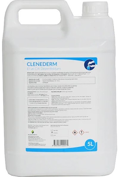 Clenederm El ve Cilt Dezenfektanı 5 lt