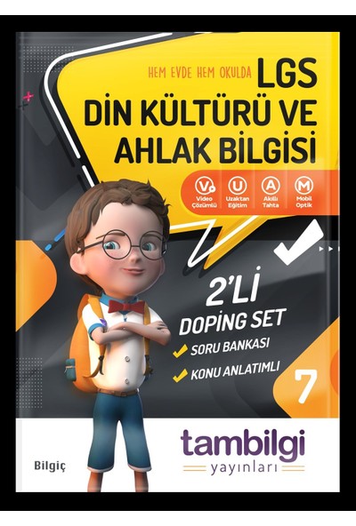 Tambilgi Yayınları 7. Sınıf Din Kültürü ve Ahlak Bilgisi Set Tambilgi Yayınları 7. Sınıf Din Kültürü ve Ahlak Bilgisi Set