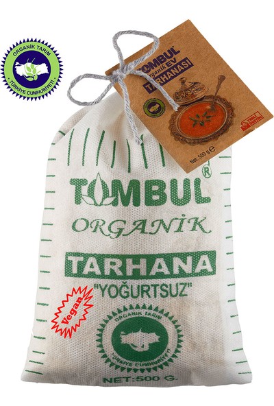 Tombul Yoğurtsuz Organik Tarhana 500 gr