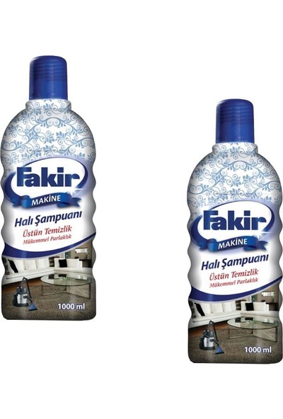 Fakir Halı Şampuanı Matik 1000 ml x 2'li