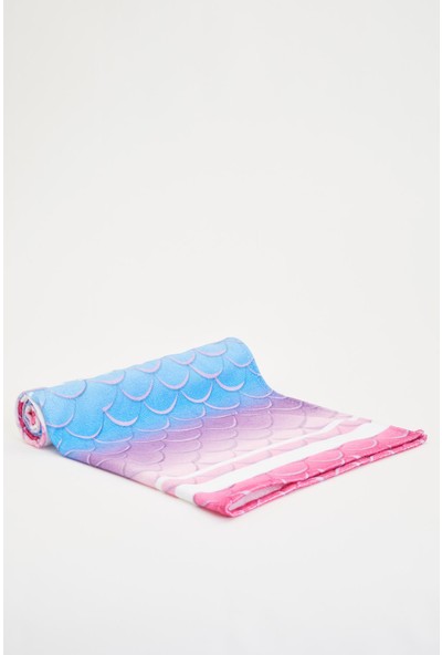 DeFacto Kız Çocuk Slogan Baskılı Havlu R4326A620SP