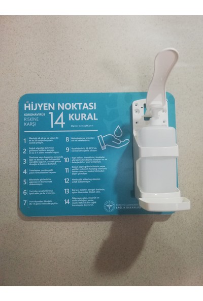 Ata Home Duvar Için Dezenfektan Standı Ata Home Duvar Için Dezenfektan Standı