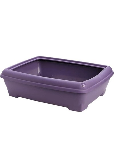 Mamazade Mor Açık Kedi Tuvaleti