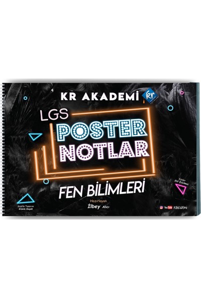 Kr Akademi Yayıncılık LGS Fen Bilimleri Poster Notları