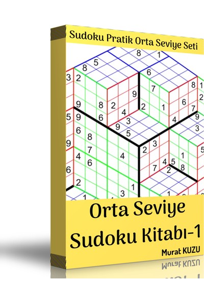 Sudoku Orta Seviye Bulmaca Kitabı-1 Sudoku Orta Seviye Bulmaca Kitabı-1