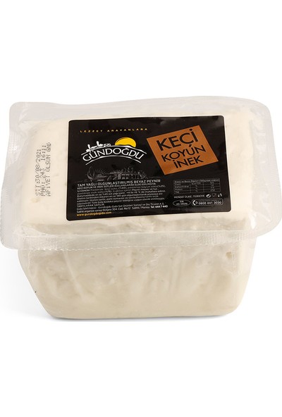 Gündoğdu Keçi Koyun Inek Ezine Peynir 650 gr Gündoğdu Keçi Koyun Inek Ezine Peynir 650 gr