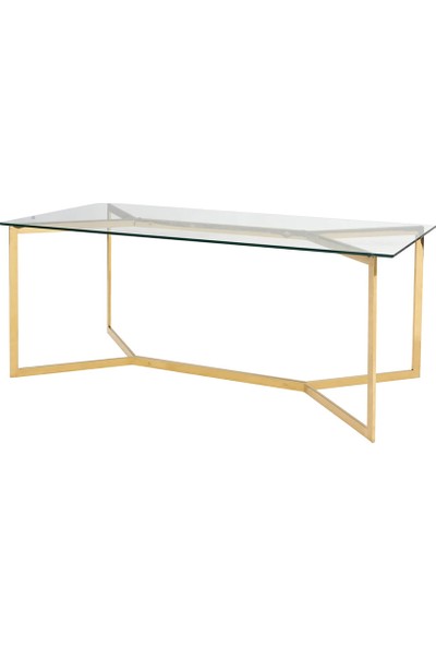 Wood Vizyon Nalt Pirinç Masa