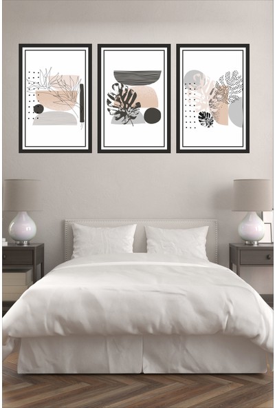 Dekor Sevgisi Çerçeveli Dekoratif Siyah Gri Pembe Poster Tablo Seti Dekor Sevgisi Çerçeveli Dekoratif Siyah Gri Pembe Poster Tablo Seti