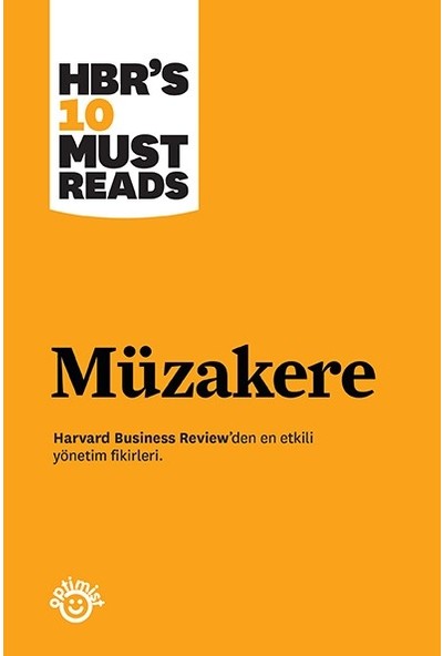 Müzakere - Harvard Business Review Müzakere - Harvard Business Review