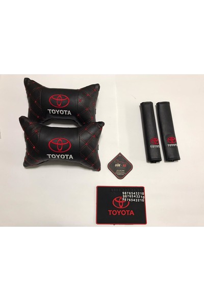 Toyota Avensısderi Yastık Kemer Konfor Paketi Kaydırmaz Pedli Set Toyota Avensısderi Yastık Kemer Konfor Paketi Kaydırmaz Pedli Set