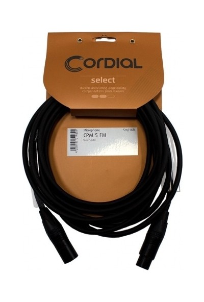 Cordial Cmp 5fm 5 mt Xlr-Xlr Mikrofon Kablo