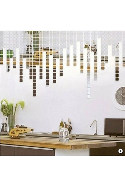 Show Bazaar Dekor Süs Mozaık Ayna 200 Adet Pleksi Dekoratif Gümüş Antre Show Bazaar Dekor Süs Mozaık Ayna 200 Adet Pleksi Dekoratif Gümüş Antre