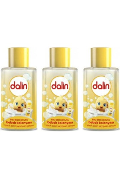 Dalin Mini Boy Bıcı Bıcı Kokusu 50 ml -3 Adet Dalin Mini Boy Bıcı Bıcı Kokusu 50 ml -3 Adet