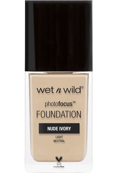 Wet N Wild Photo Focus Fondöten Nude Ivory E363C Wet N Wild Photo Focus Fondöten Nude Ivory E363C