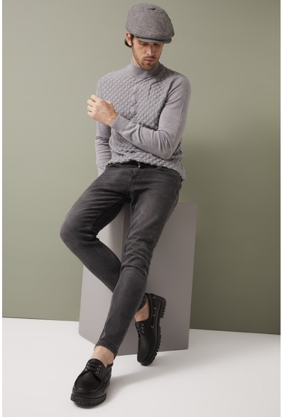 Ziya Erkek Deri Ayakkabı 103984 K03 Siyah