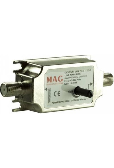 Mag Ayarlı Hat Kuvvetlendirici Inline Amplifier 180017 Mag Ayarlı Hat Kuvvetlendirici Inline Amplifier 180017