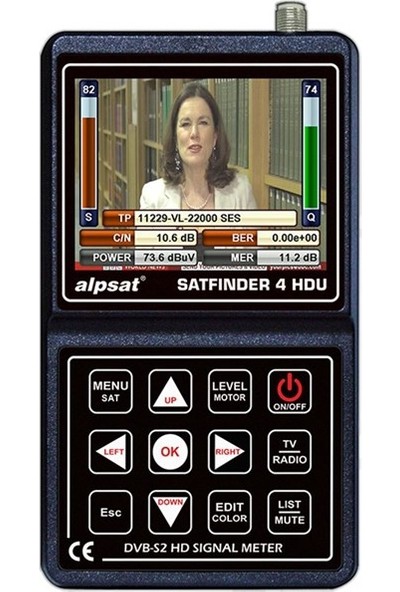 Satfinder 4 AS04-HDU Hd Ultra 3.5'' LCD Ekranlı Uydu Yön Bulucu 160009 Satfinder 4 AS04-HDU Hd Ultra 3.5'' LCD Ekranlı Uydu Yön Bulucu 160009