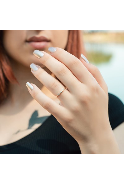 Ayyıldız Kuyumculuk Kadın Markiz Tria Altın Yüzük Ayyıldız Kuyumculuk Kadın Markiz Tria Altın Yüzük