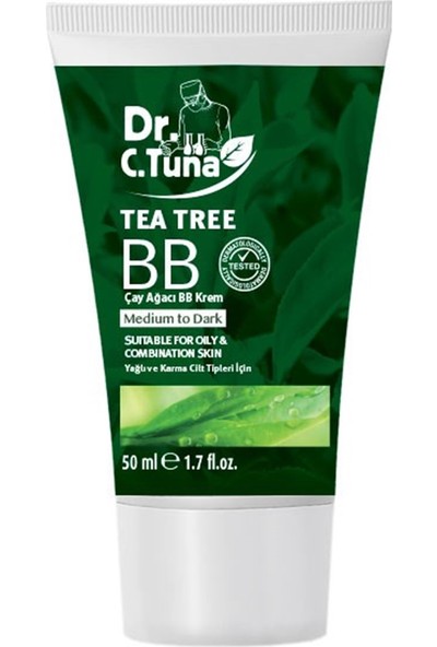 Farmasi Dr.c.tuna Çay Ağacı Yağ Bb Krem Ortadan Koyuya 50 ml Farmasi Dr.c.tuna Çay Ağacı Yağ Bb Krem Ortadan Koyuya 50 ml