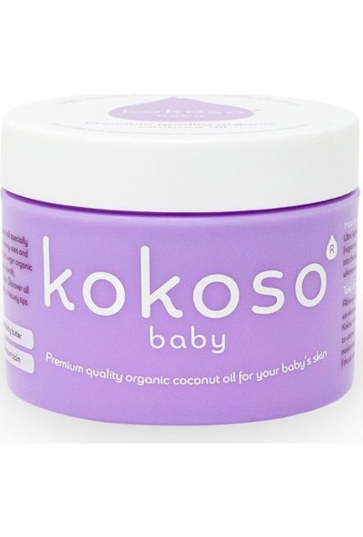 Kokoso Baby Organik Hindistan Cevizi Yağı 70 gr Kokoso Baby Organik Hindistan Cevizi Yağı 70 gr