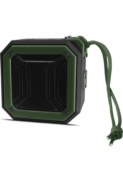 Perlotus Outdoor Suya Toza Darbeye Dayanıklı Kablosuz Hoparlör Speaker H-Bass