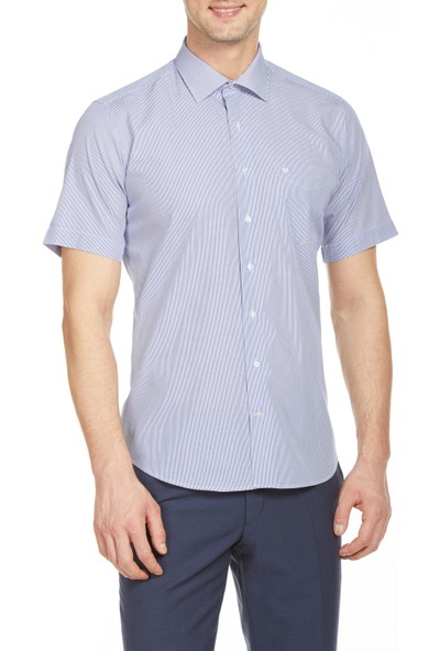 Bisse Erkek Kısa Kollu Klasik Gömlek