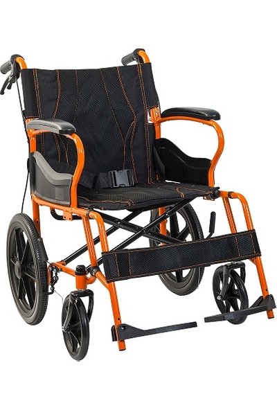 Tekerlekli İskemle T-105 Refakatçi Frenli Tekerlekli Sandalye Tekerlekli İskemle T-105 Refakatçi Frenli Tekerlekli Sandalye